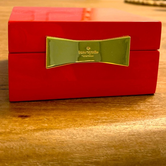 kate spade | Storage & Organization | Kate Spade Red Jewelry Box | Poshmark